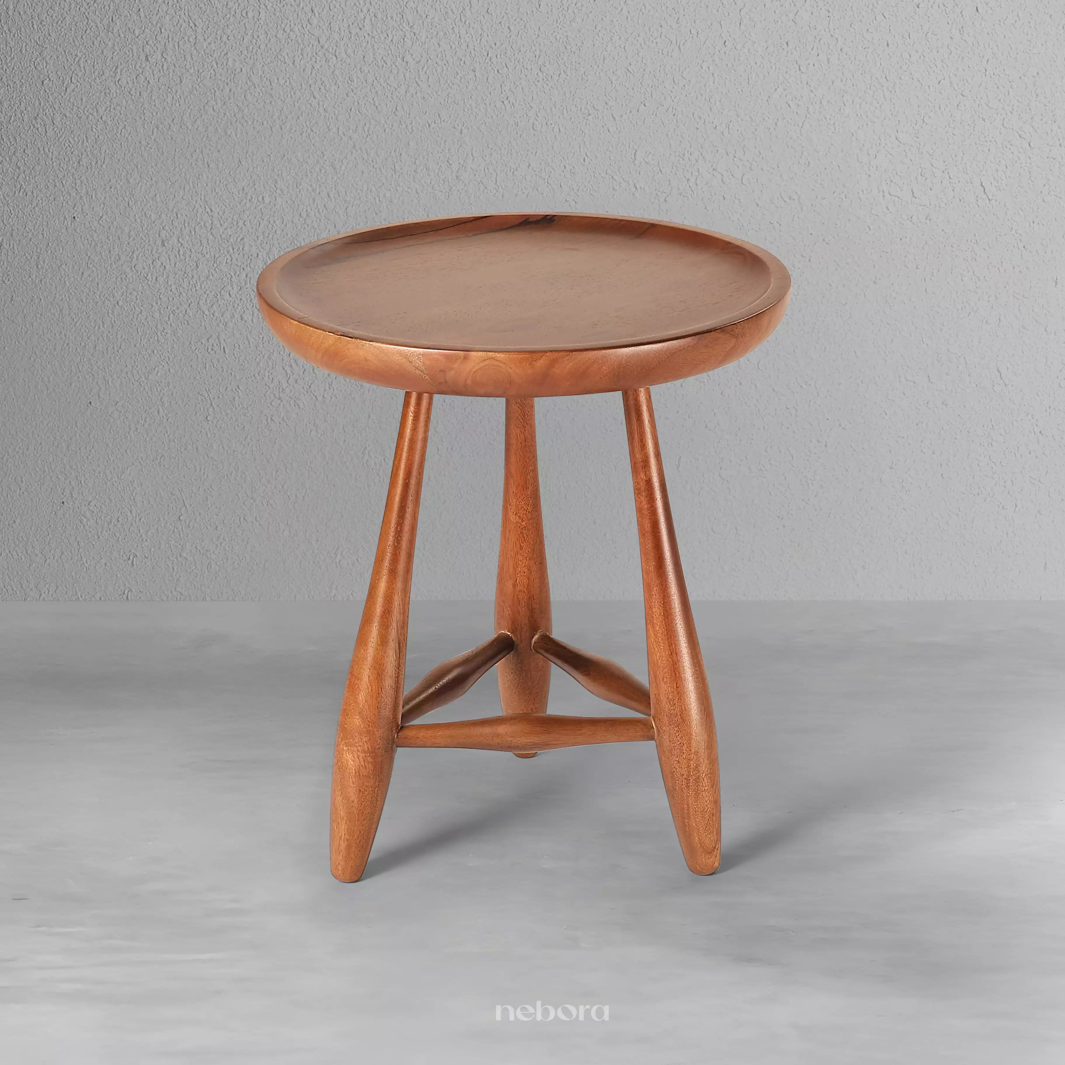Heritage Round Wooden Table – Nebora