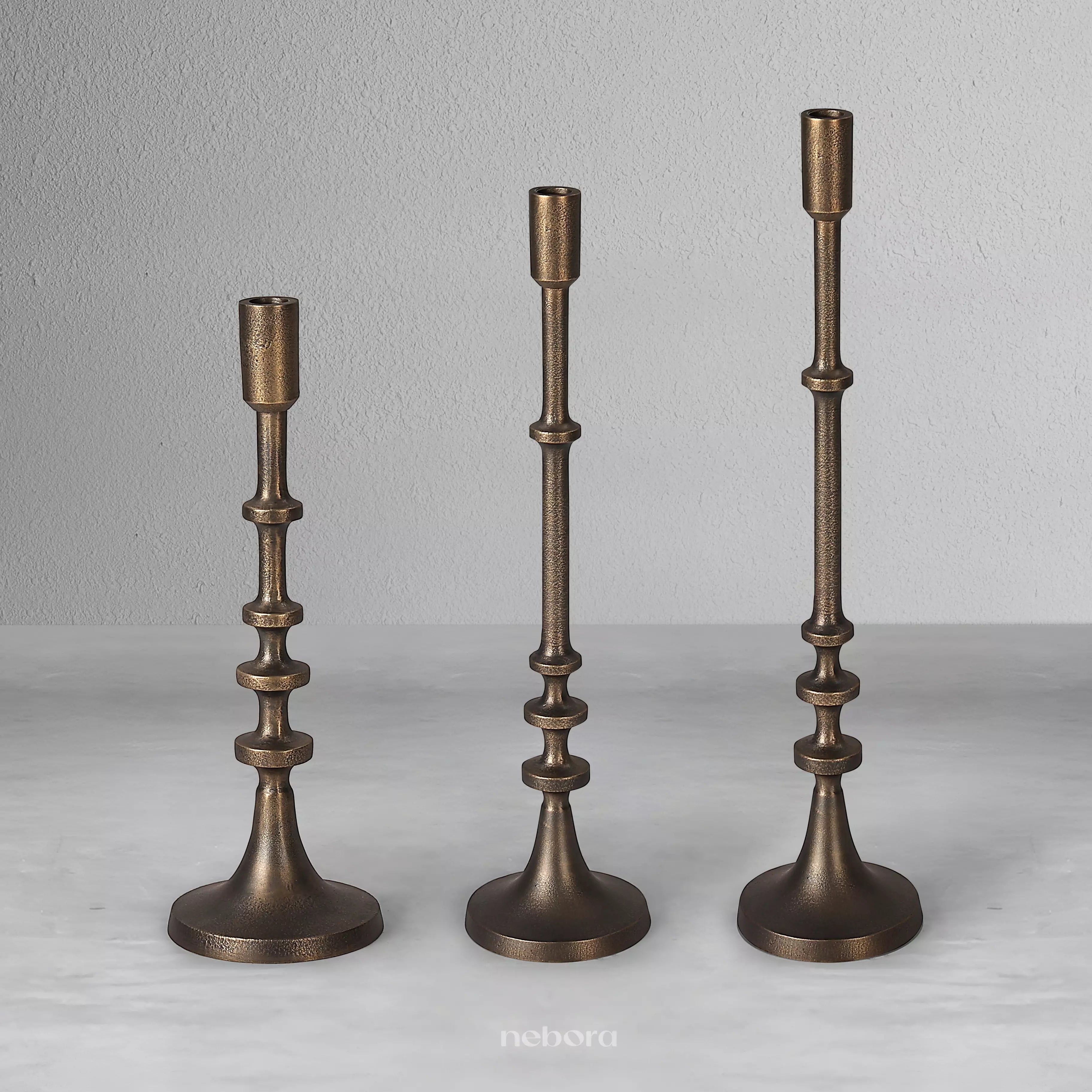 Sentinel Candle Stand Set/3 – Nebora